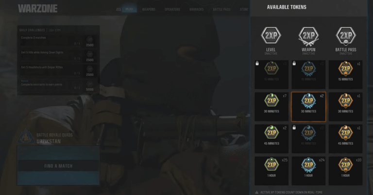 Best Ways To Use Double XP Tokens In BO6 - MitchCactus