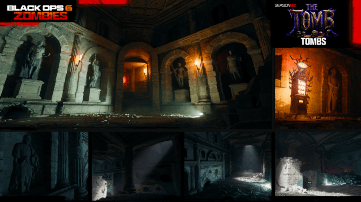 The Tomb: New BO6 Zombies Map and Main Quest Details - MitchCactus