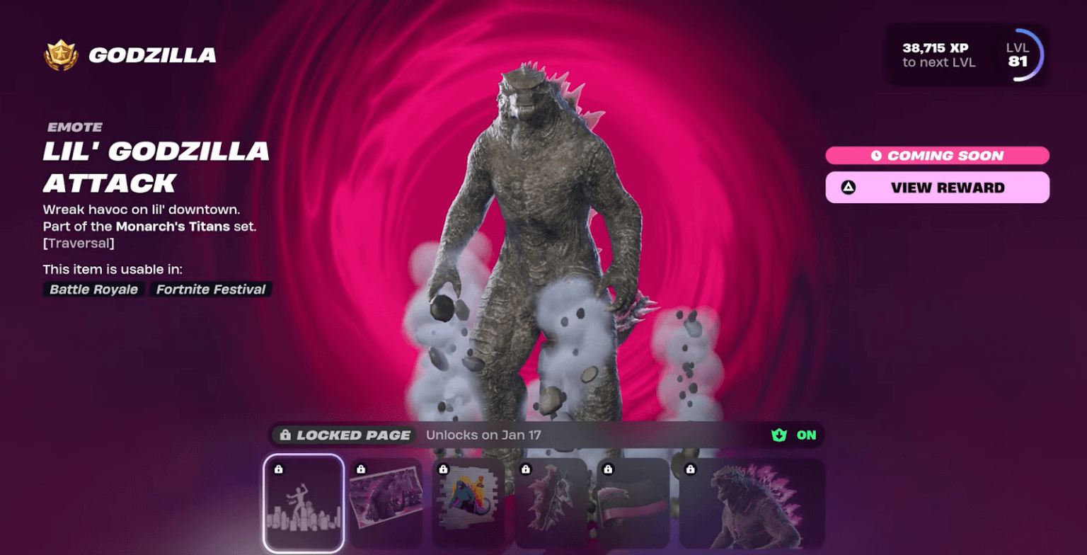 Can You Complete All The Fortnite Godzilla Quests? Here's How - MitchCactus