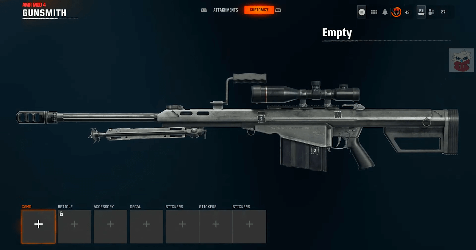 How To Unlock AMR Mod 4 Camos & Attachments In BO6 And WZ - MitchCactus
