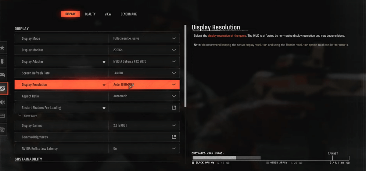 Why After Update Call of Duty BO6 Starts In Different Resolution ...