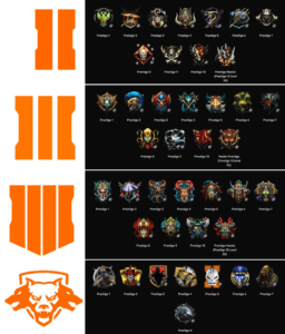 All Black Ops 6 Prestige Emblems - MitchCactus