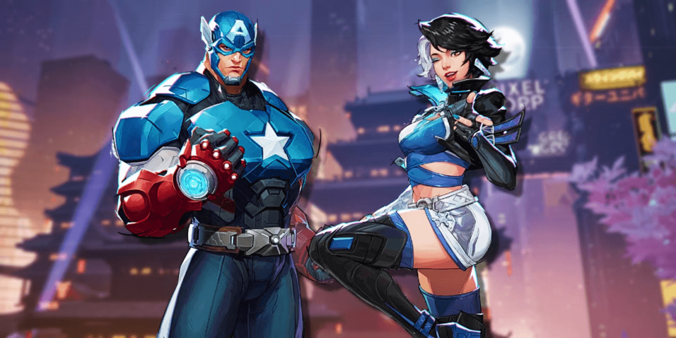 Marvel Rivals Gets New Skins Of Captain America & Luna Snow - MitchCactus