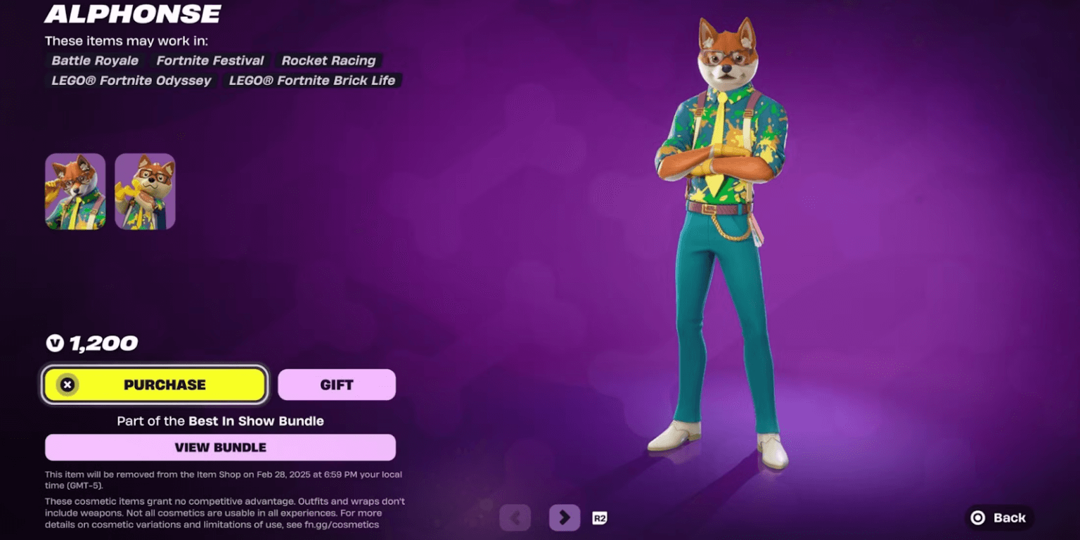 Fortnite Reveals Dog Skins Bundle Inspired By Classic Art - MitchCactus