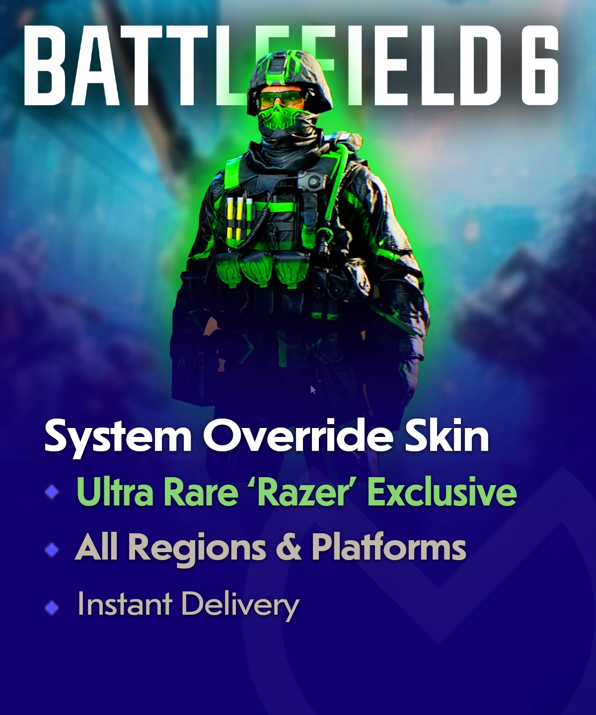 Battlefield 6 System Override Skin Codes For Sale - MitchCactus