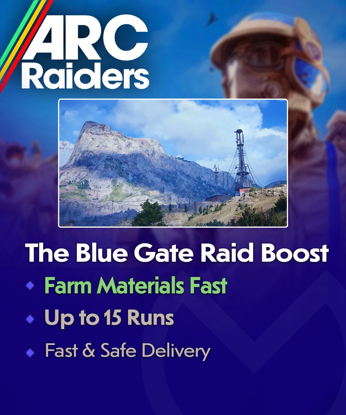 ARC Raiders The Blue Gate Raid Boost - MitchCactus