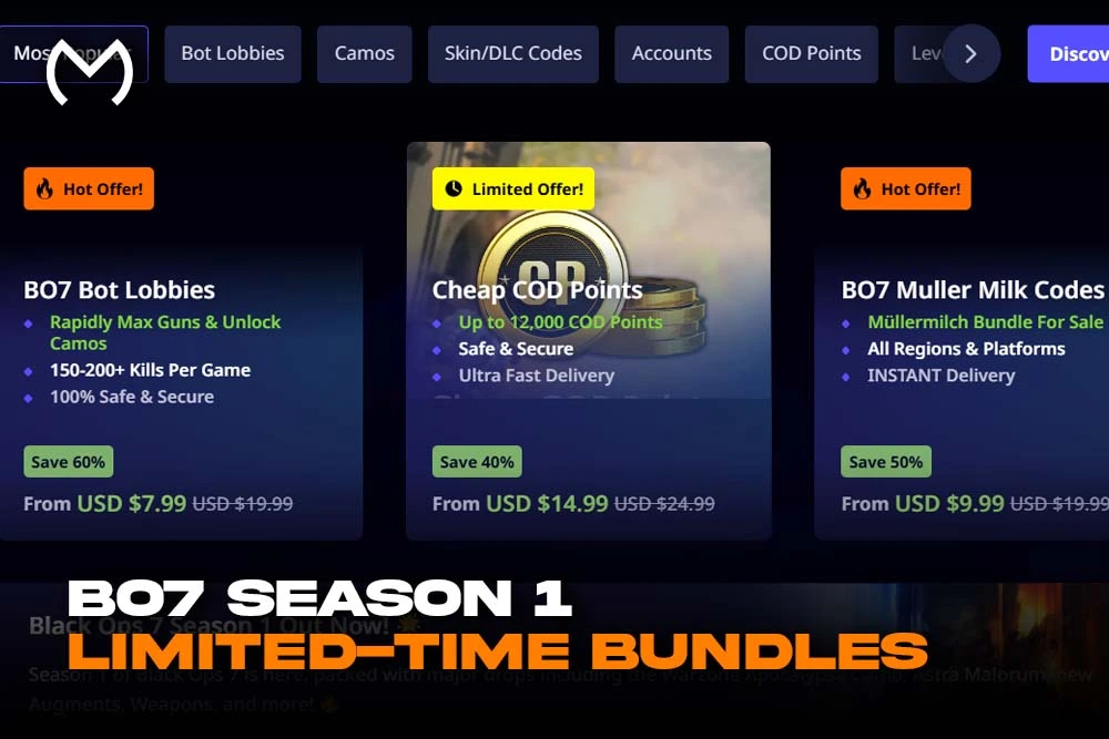 BO7 Season 1 Limited Time Bundles Explained