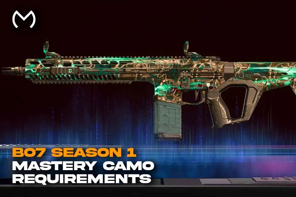 BO7 Season 1 Mastery Camo Requirements Explained