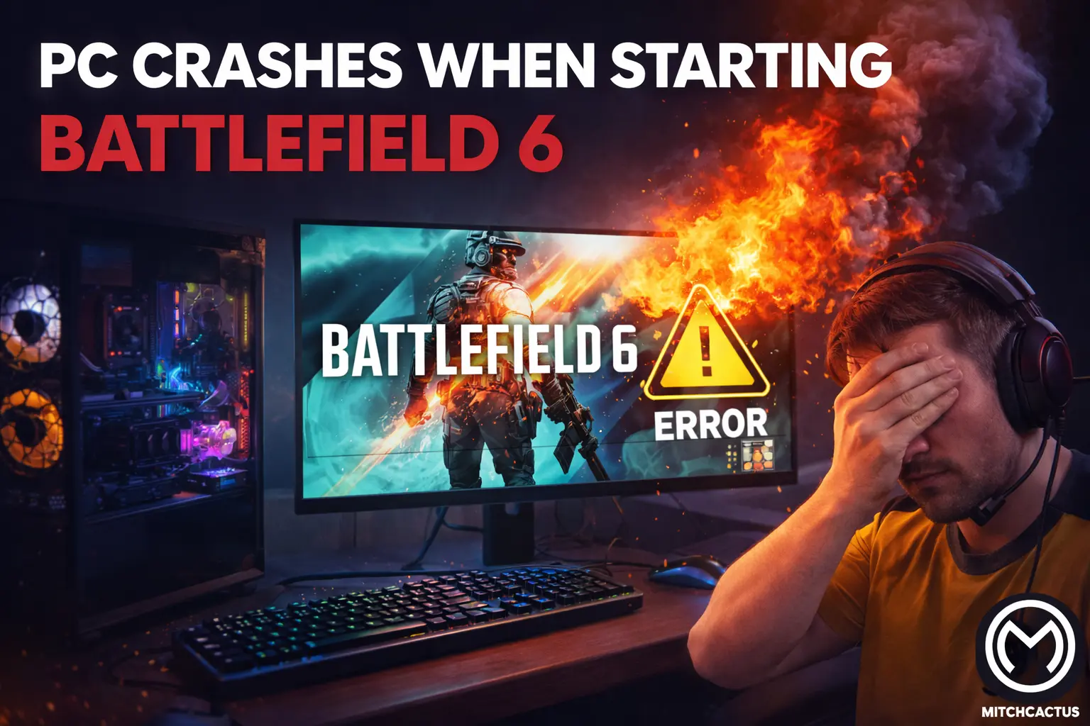 Why PC Crashes When Starting Battlefield 6 [Easy Fix] - MitchCactus