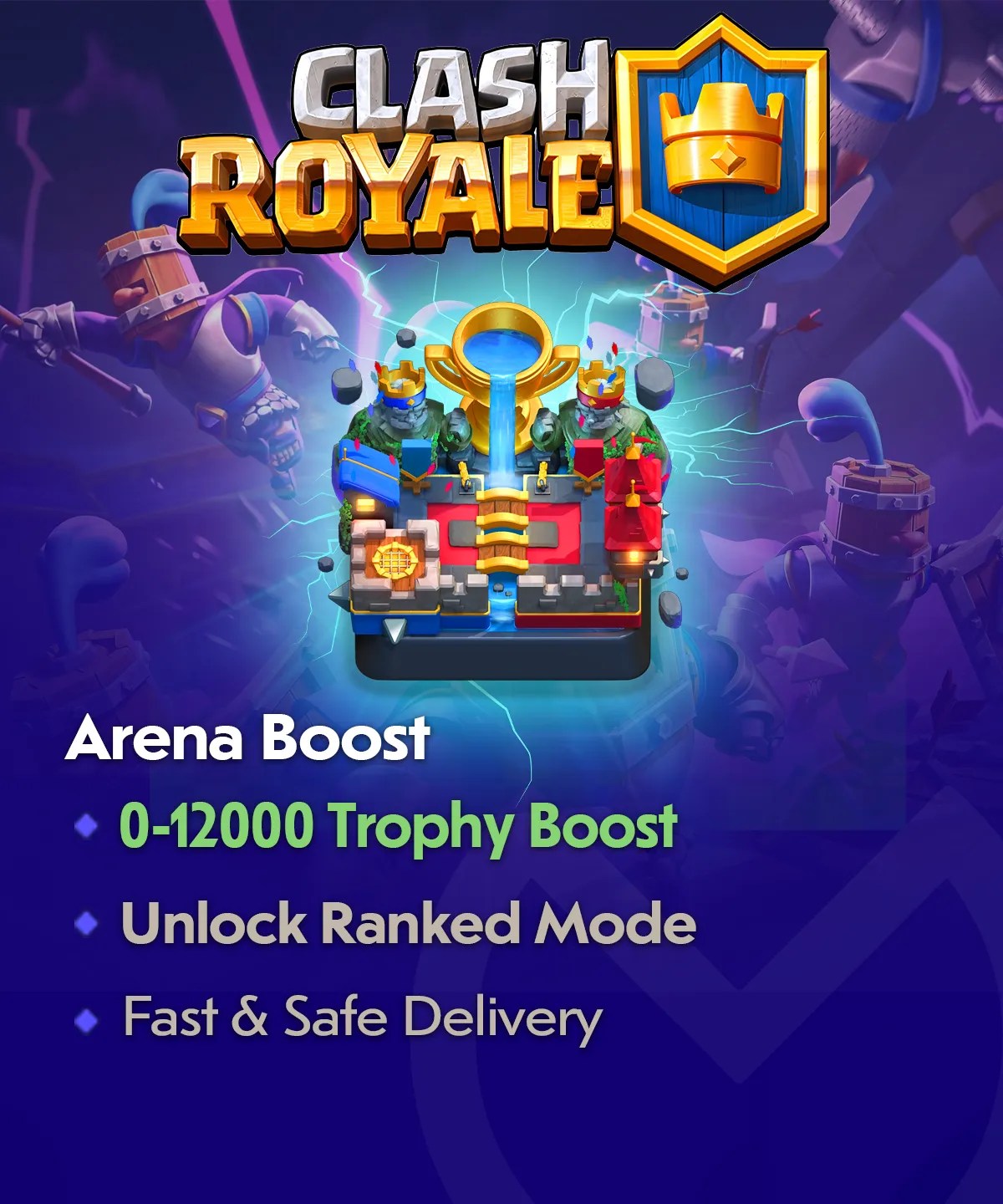 Clash Royale Arena Boost - MitchCactus