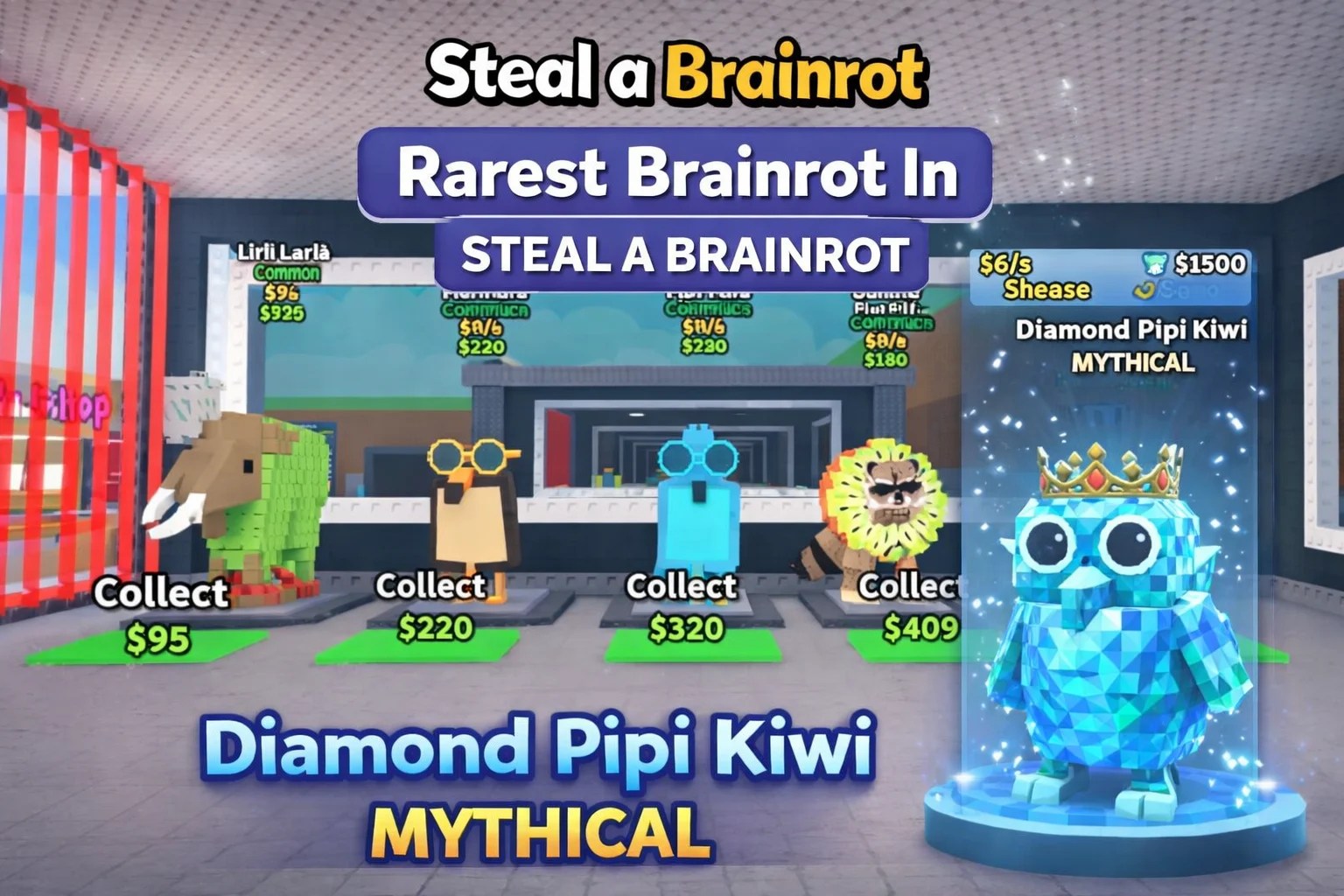 What Is The Rarest Brainrot In Steal a Brainrot Guide