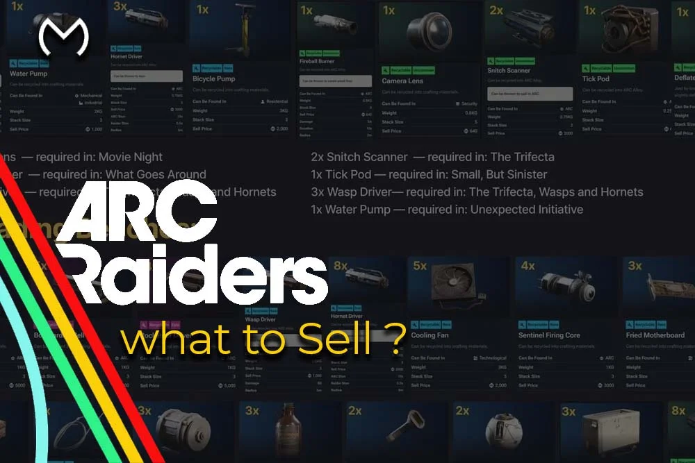 What to Sell in Arc Raiders: Complete Coin-Making Guide