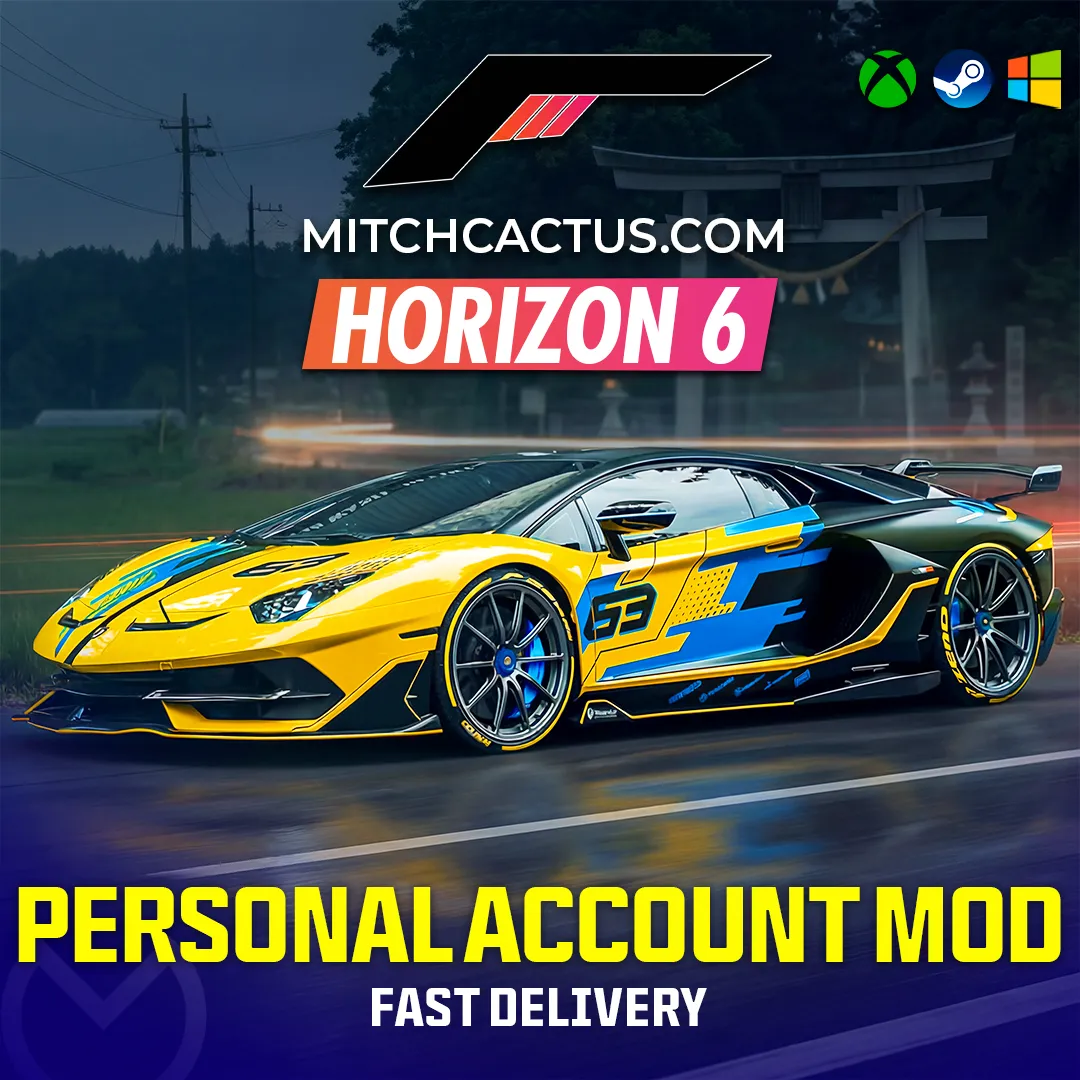 Buy Forza Horizon 6 Personal Account Mod - Fast Delivery - MitchCactus