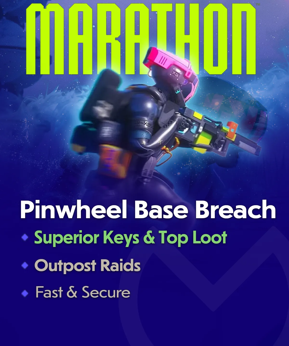 Marathon Pinwheel Base Breach Boost - Outpost - MitchCactus