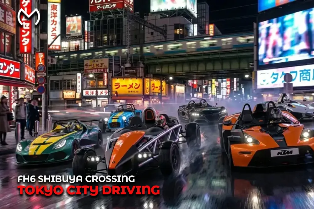 Forza Horizon 6 Shibuya Crossing Gameplay